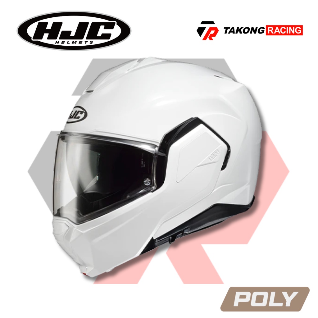 HJC Helmets I100 Pearl White | Shopee Malaysia