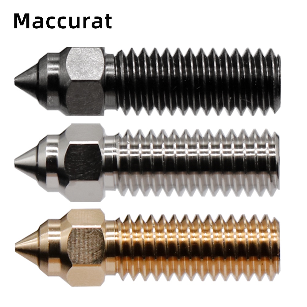 High-speed Volcano Brass Copper Plated Hardened Steel Nozzles High Flow ...