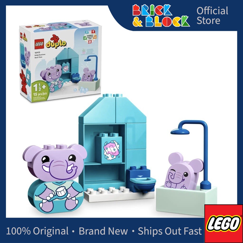 LEGO 10413 Daily Routines: Bath Time | LEGO DUPLO | Shopee Malaysia