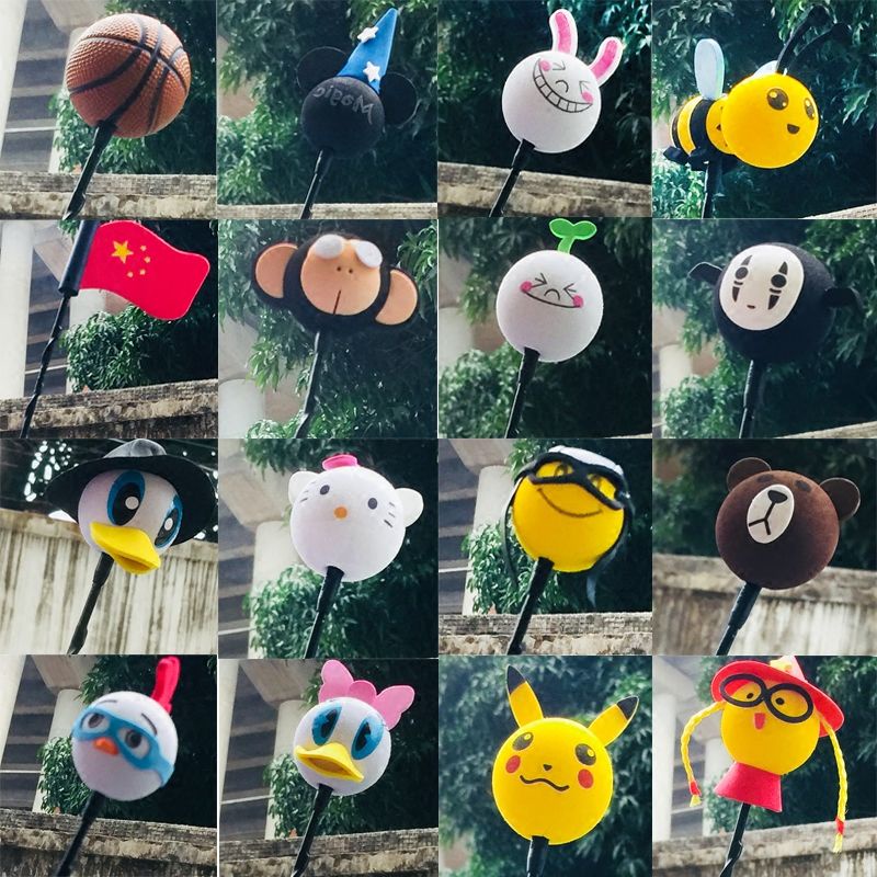Sglink Car Antenna Decoration Ball Car Exterior Decoration Cute Cartoon ...