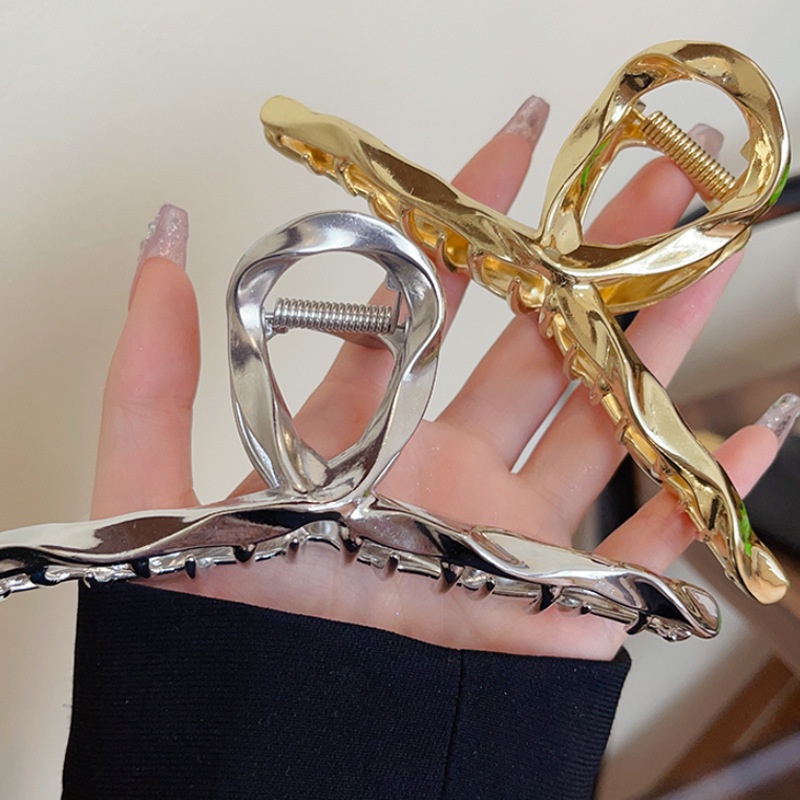 [Magpie] Y2k Metal Hairpin Plate Hair Grabber Hairpin with Large Amount ...