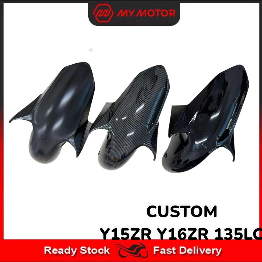 CUSTOM MAKE Y15 Y16 LC135 LCV8 Y15ZR FRONT FENDER MARGAT DEPAN MUDGUARD ...