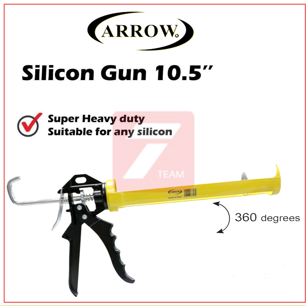 10.5" Silicone Caulking Gun / silicone Sealant Gun / 2 Type / Light ...