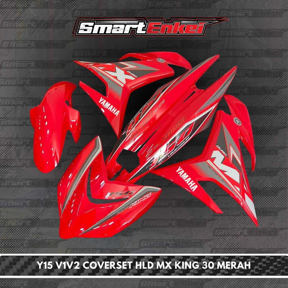 Y15 V1/V2 COVERSET MX KING MERAH 30 HLD | Shopee Malaysia