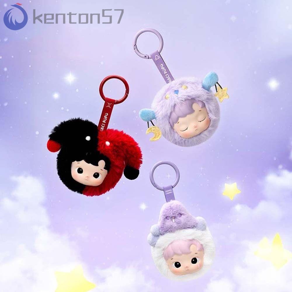KENTON Hacipupu Plush Keychain, Pop Mart Collectible Constellation ...