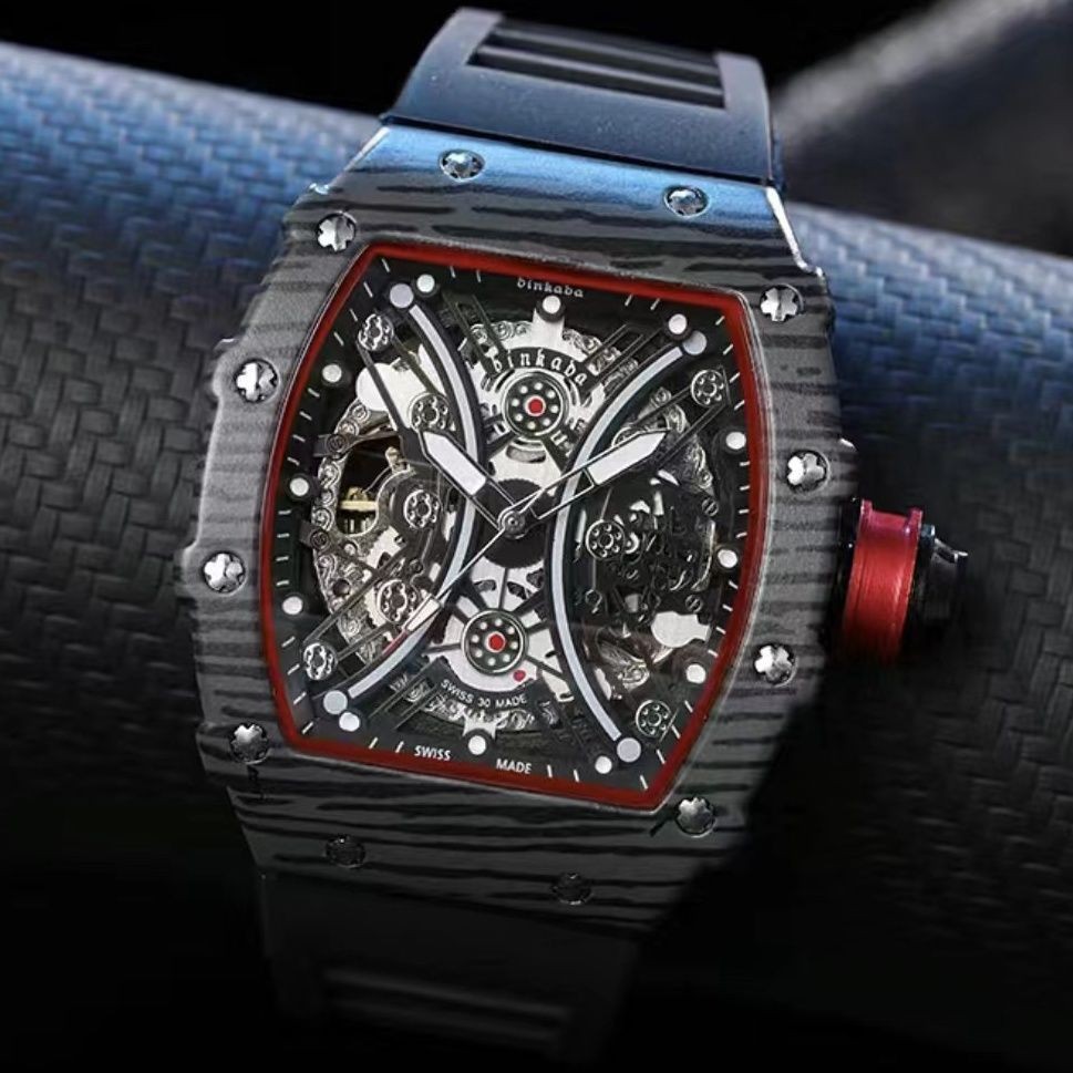 Ghtd Handsome Unique Top Ten Brands Waterproof Richard Mechanical Watch ...
