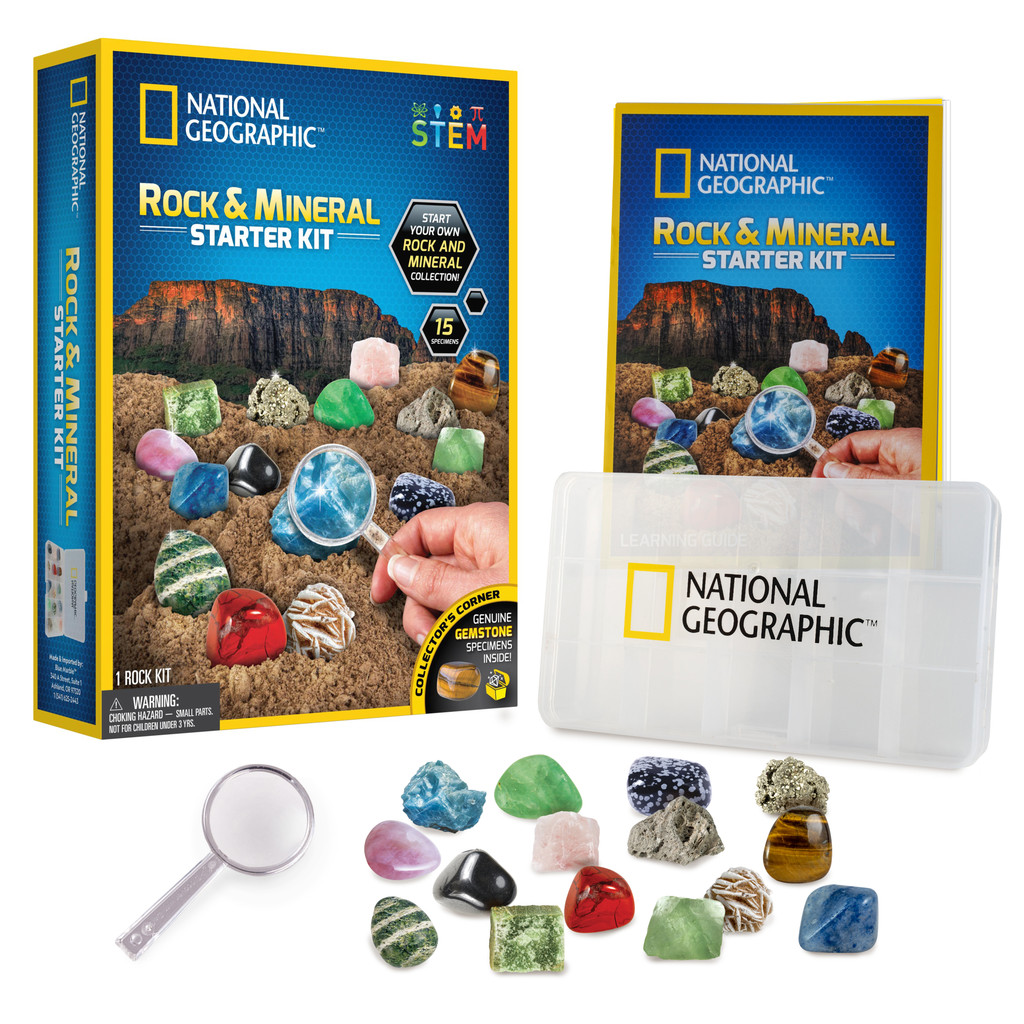National Geographic Rock + Mineral Starter Kit | Shopee Malaysia