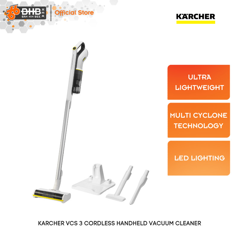 Karcher Handheld Vacuum Cleaner VCS 3 Cordless Ultra Lightweight Multi ...
