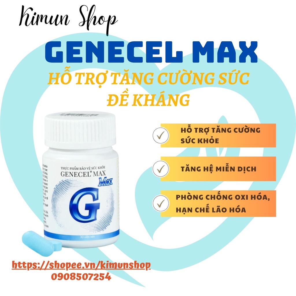 OXY Food Supports To Strengthen The Resistance Of GENECEL MAX To ...