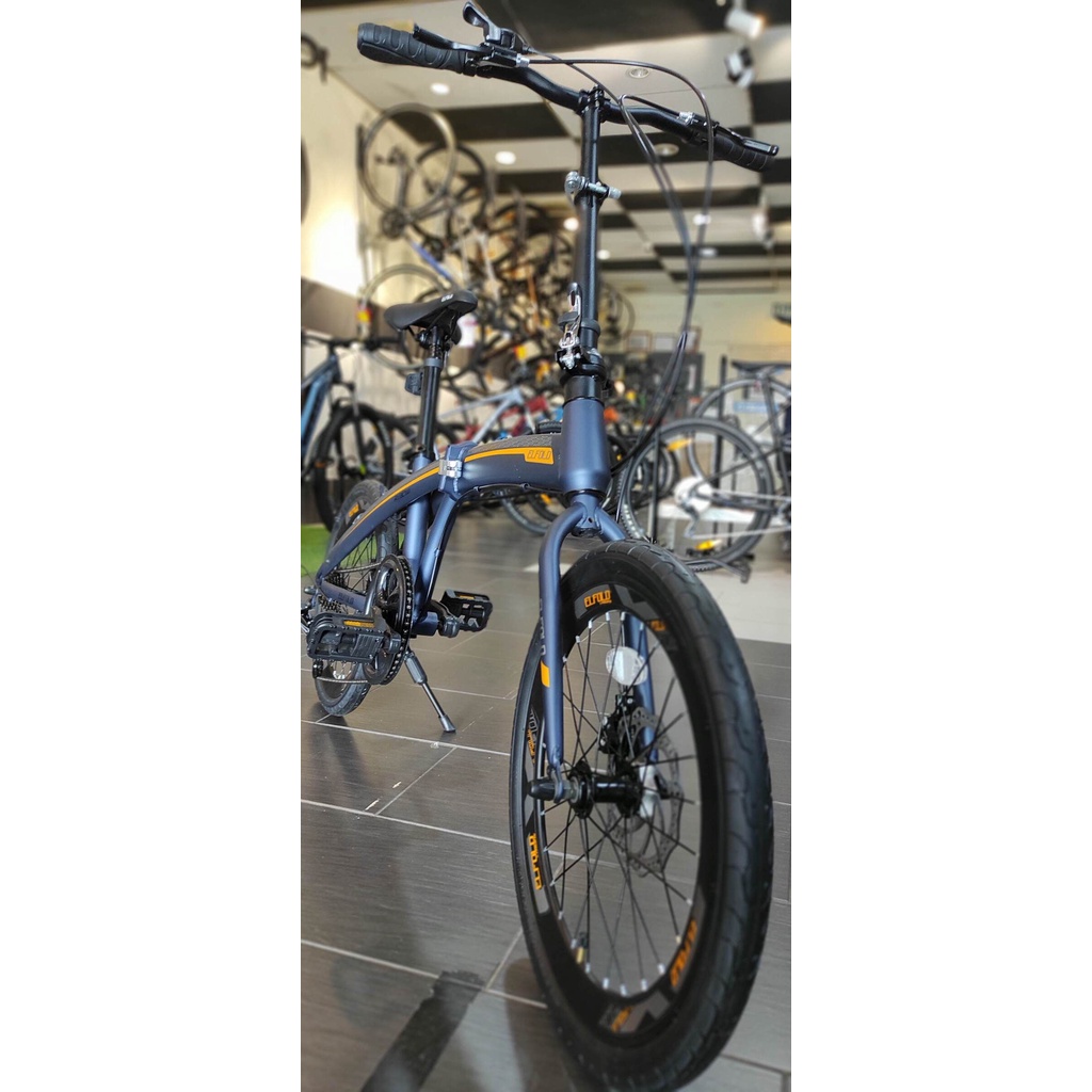New HTG Elfold 20" folding bike | Shopee Malaysia