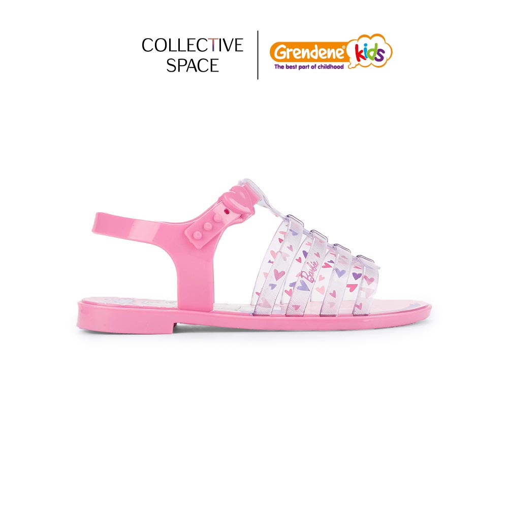 Grendene Kids Barbie Ice Cream Flox Inf Kids Sandals - Light Pink Clear ...