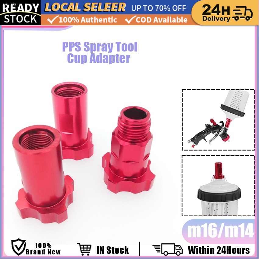 Pot Joints Connector PPS Cup Adapter Quick Connector Spray Gun Adapter ...