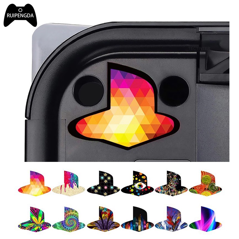 12PCS Logo Skin Sticker For PS5 Console Custom Vinyl Decal Underlay ...