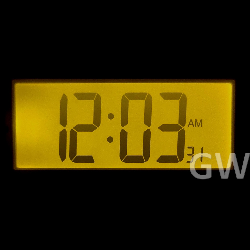 100% ORIGINAL SEIKO Digital Dual Alarm Clock Volume Calendar ...