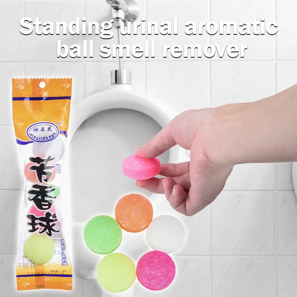 Urinal Deodorizer Freshener Air Solid Ball Deodorant Aroma Mold Proof ...
