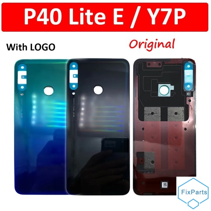 Original Glass Back Housing Case Door For Huawei P40 Lite E / Y7P Rear ...