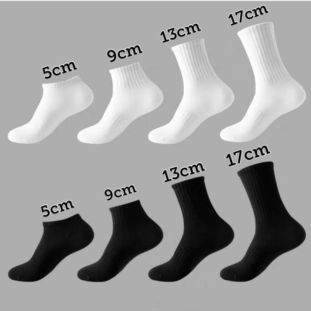 Stokin Cotton Unisex Socks Sport Running Scholl Lelaki Perempuan ...