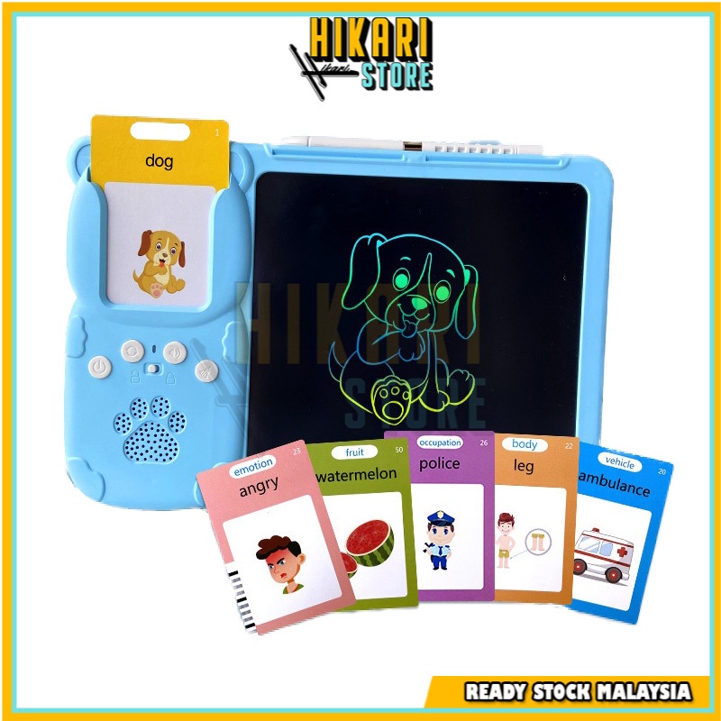 Flash Card Writing Board Learning Language Educational Toys Digital ...