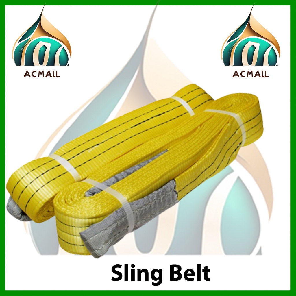 3 Ton Polyester Webbing Sling / Sling Belt / Tali Angkat (5 - 8 Meter ...