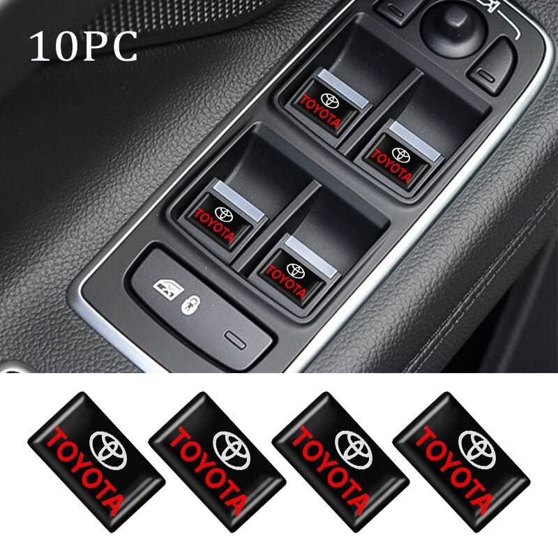 [Ready Stock] 10/1PCS 3D Car Styling Epoxy Resin Emblem Badge Sticker ...