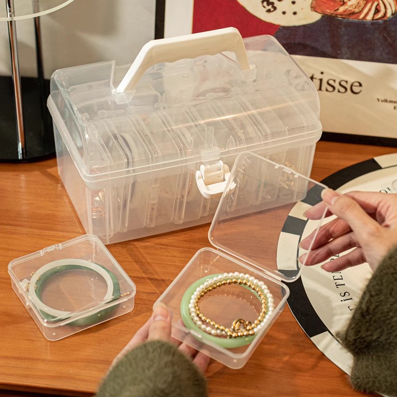 Simple Transparent Jewelry Storage Box Bracelet Bracelet Packaging Box ...