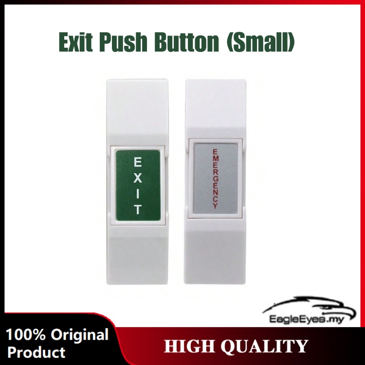Door Access Control Exit Push Button Small (White) | Shopee Malaysia