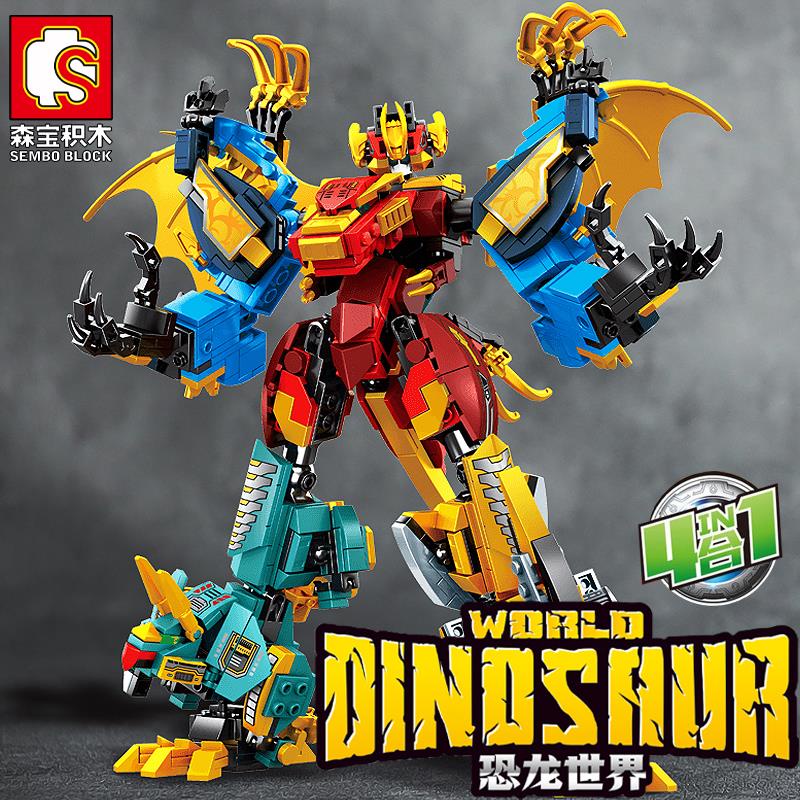 Senbao Steel Robot Dinosaur World Tyrannosaurus Rex Robot As Senbao ...