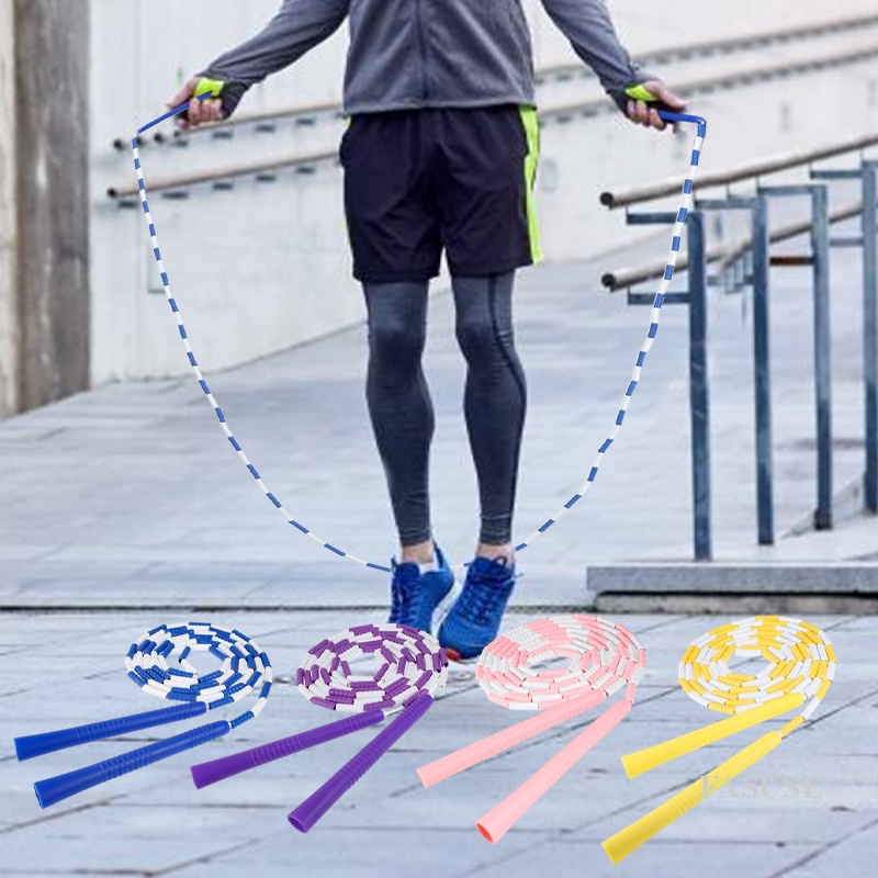 FAUSE Jumping Ropes Gym Adjustable Skipping Jump Rope Anti-Slip Handle ...