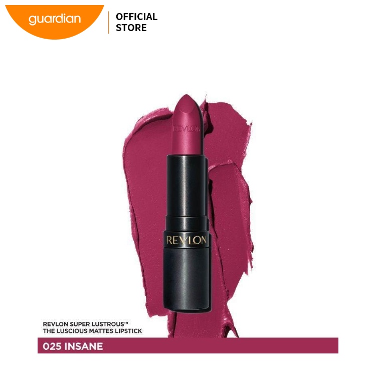 Revlon Super Lustrous Matte Insane 025 | Shopee Malaysia