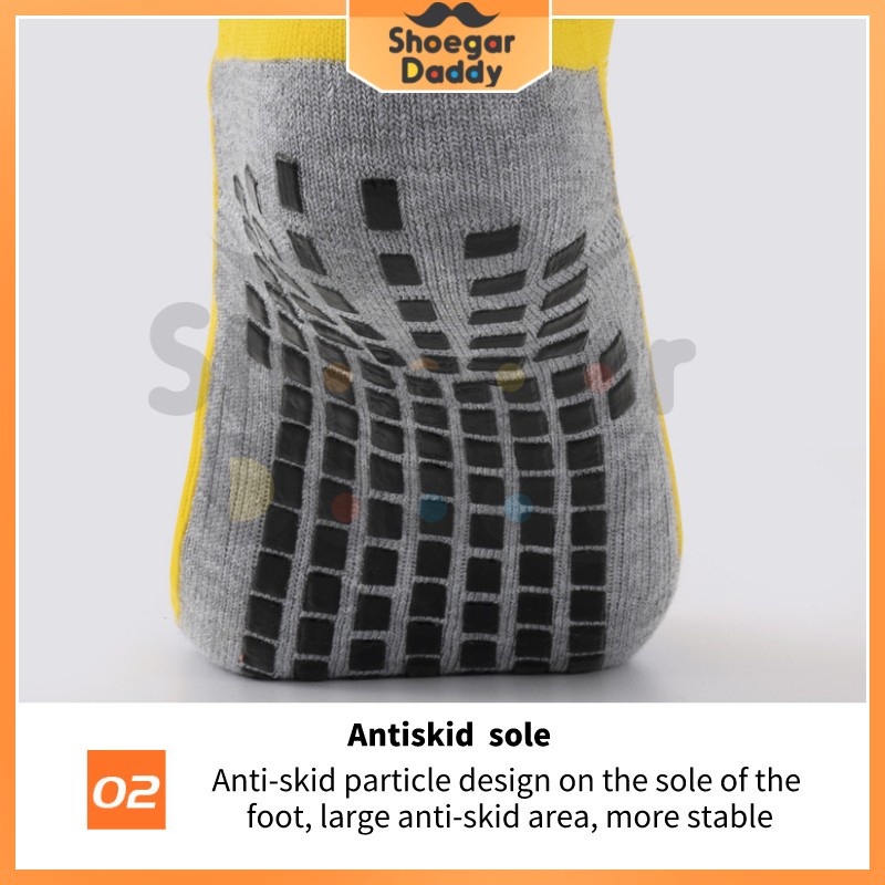 SD Anti Slip Socks Football Stoking Anti Slip Futsal Tebal Stokin Sukan ...
