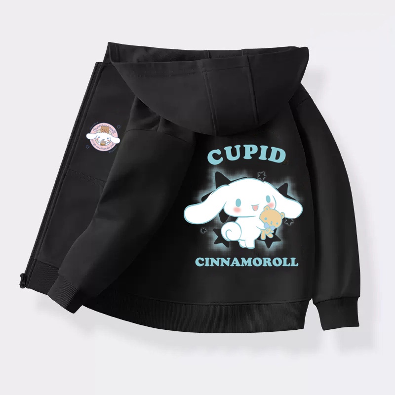 New Spring Coats Girl Cinnamon Dog Hoodie Casual Anime Tops Children ...
