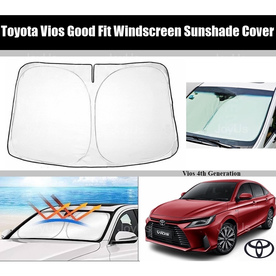 Toyota Vios (2023-2026) 4th Generation Windscreen Sunshade Cover Oxford ...