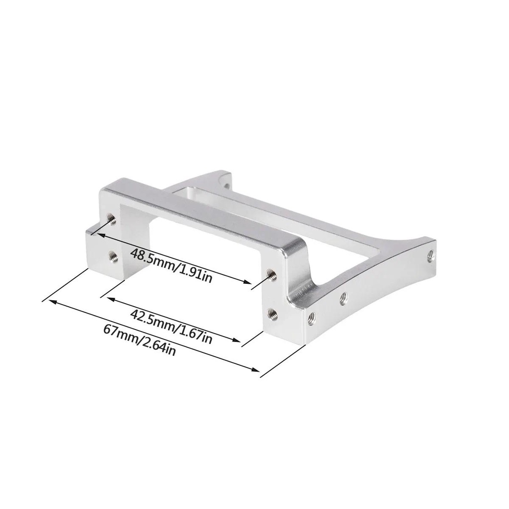 Aluminum Alloy LCG Chassis Kit Frame Rails Metal Girders CMS Servo ...