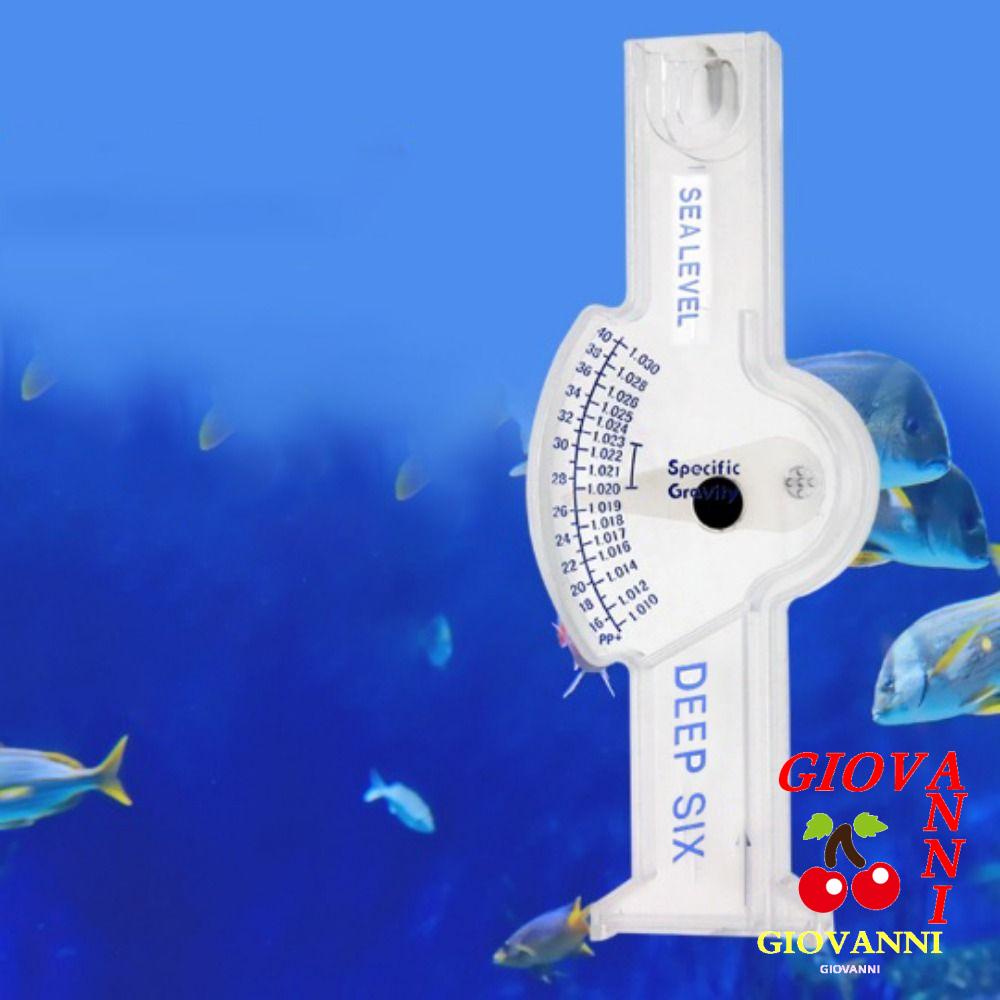 GIOVANNI Saltwater Hydrometer, Automatic Precise Salt Water Salinity ...