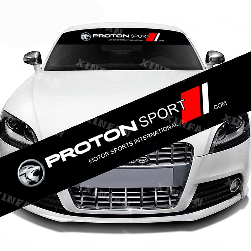 XINFAN Sports Car Front Windshield Sticker Pull Flower Sunshade ...