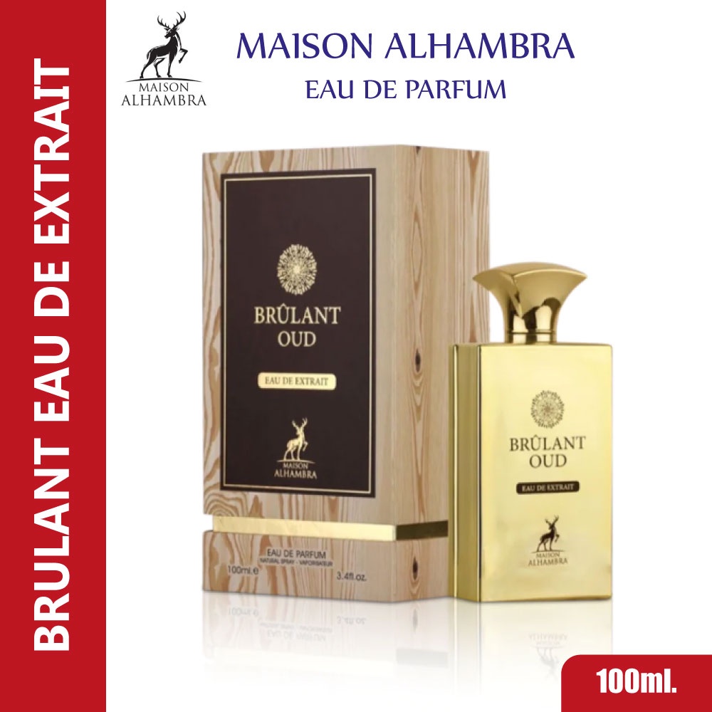 Brulant Oud Eau De Extrait by Maison Alhambra 100 ml | Shopee Malaysia