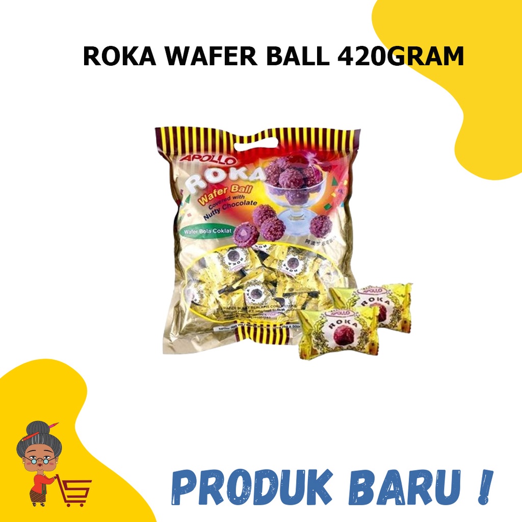 Roka WAFER BALL 420 Grams/ROKA WAFER/ROKA | Shopee Malaysia