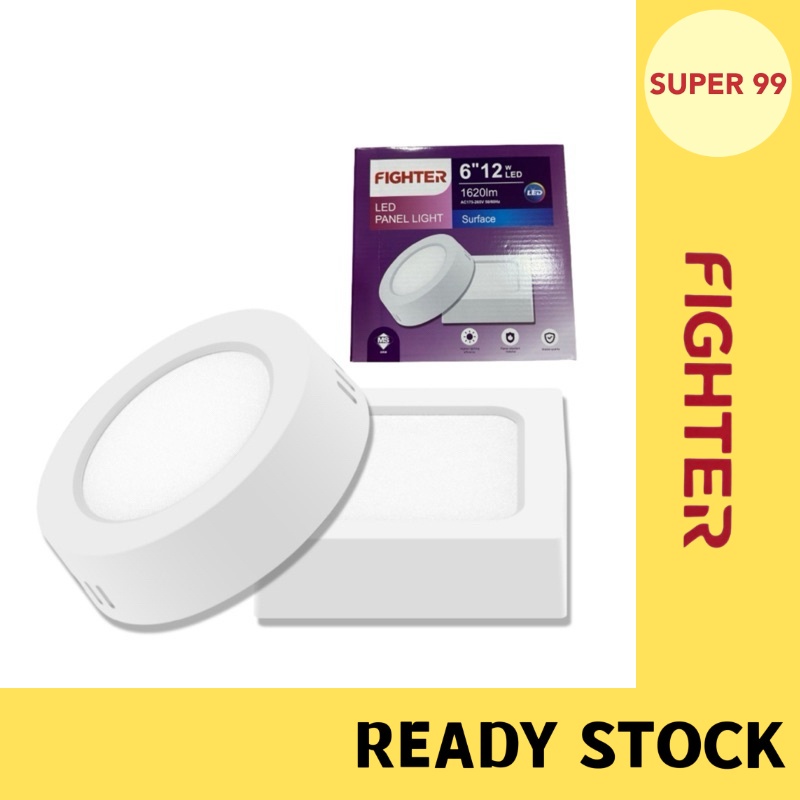FIGHTER LED Surface Downlight Lampu LED Ceiling Siling Lights Panel ...