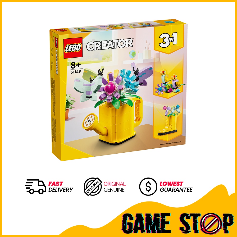 Lego 31149 Creator Flowers in Watering Can | Shopee Malaysia