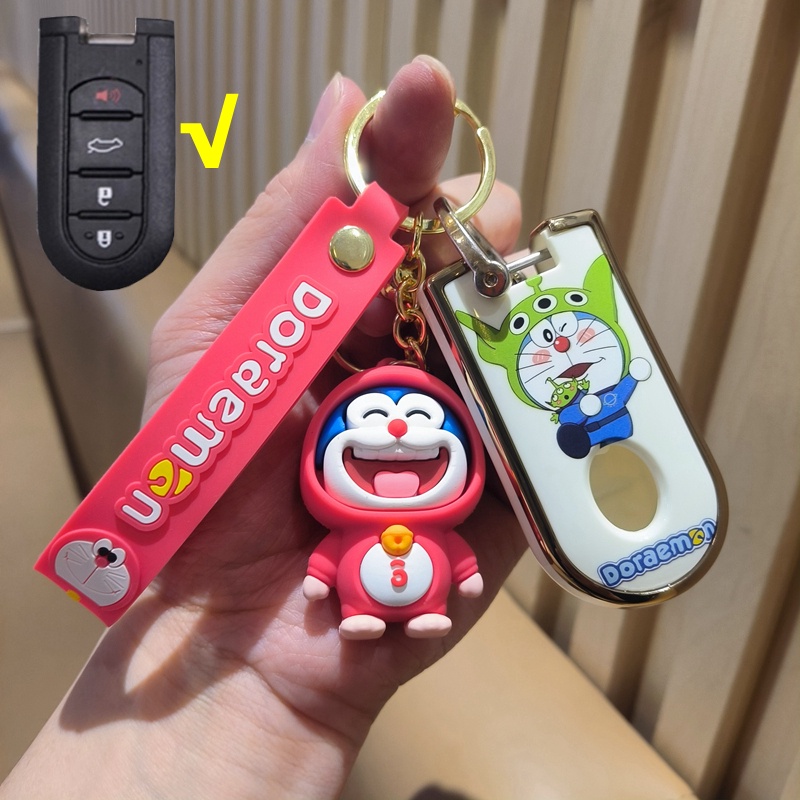 Cartoon Doraemon Perodua Ativa Myvi Alza Veloz Car TPU Key Cover Case ...