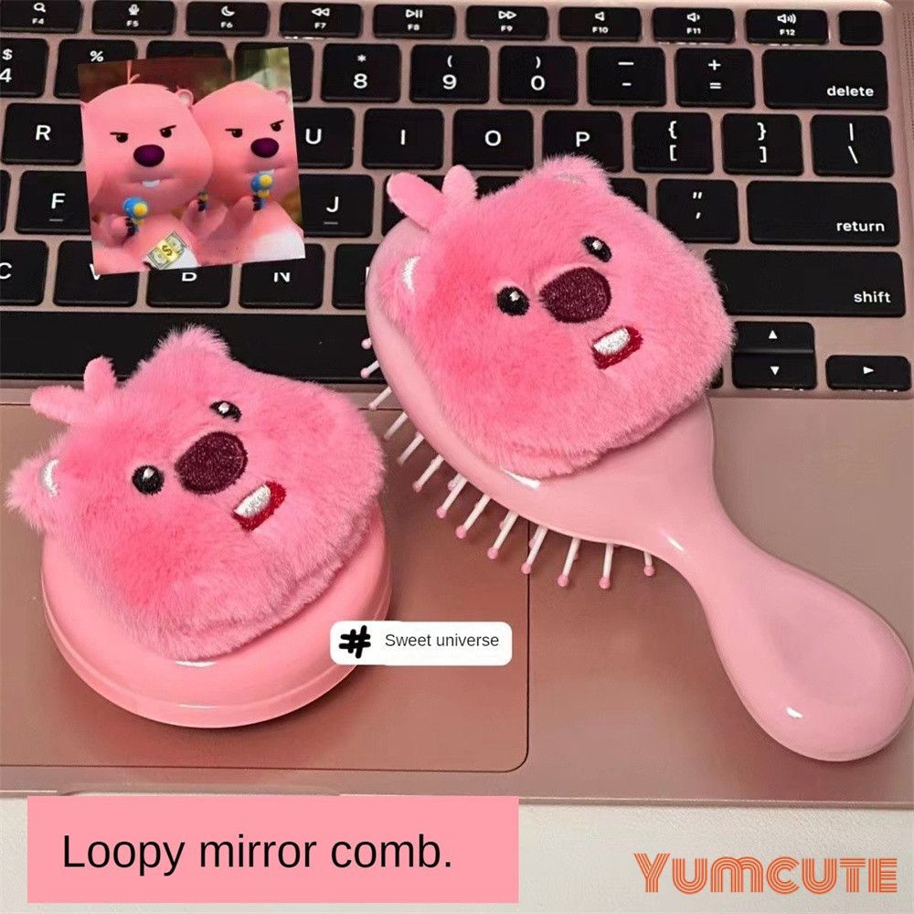 Loopy Foldable Flip Airbag Comb Small Beaver Portable Dual-purpose ...