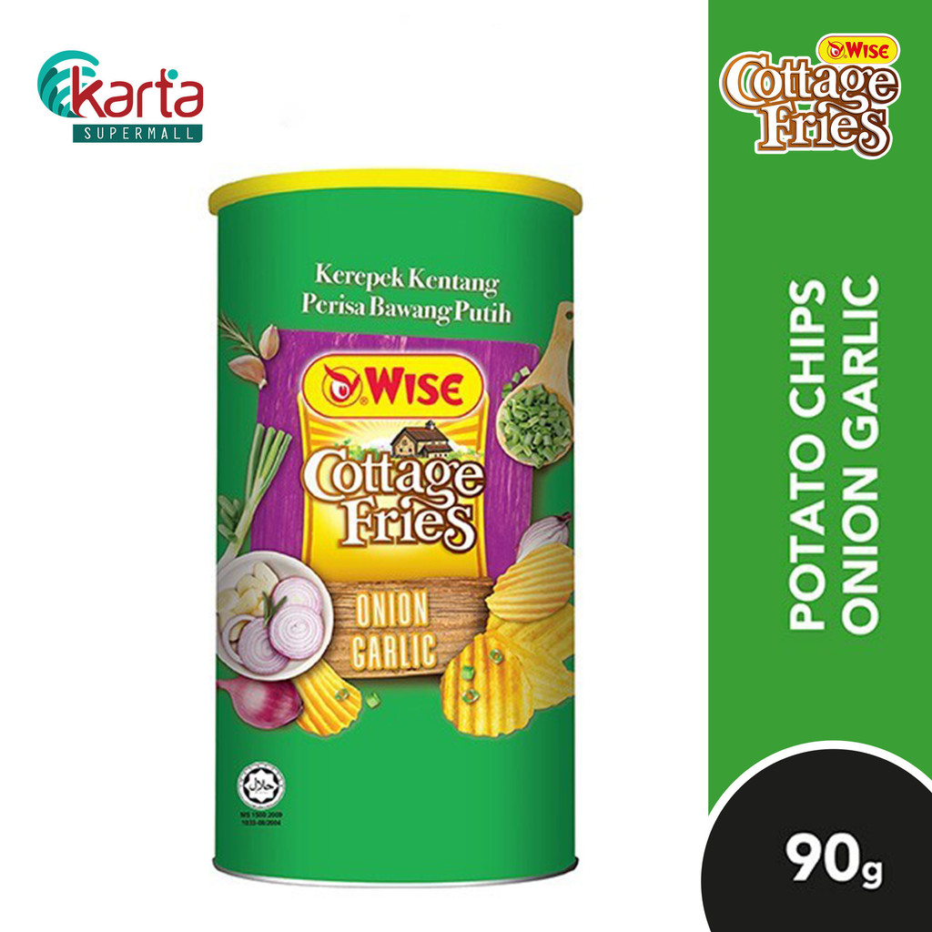 Wise Cottage Fries Onion Garlic 90g | Shopee Malaysia