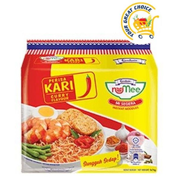Gardenia Numee Instant Noodle Curry Flavour 5 x 76g | Shopee Malaysia