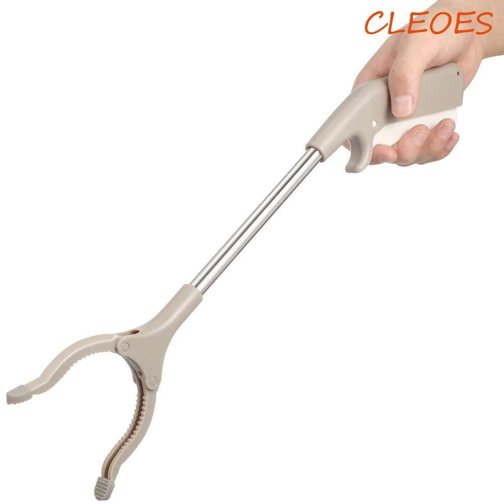 CLEOES Trash Reacher Picker, Long Handled Easy To Hold Garbage Picker ...