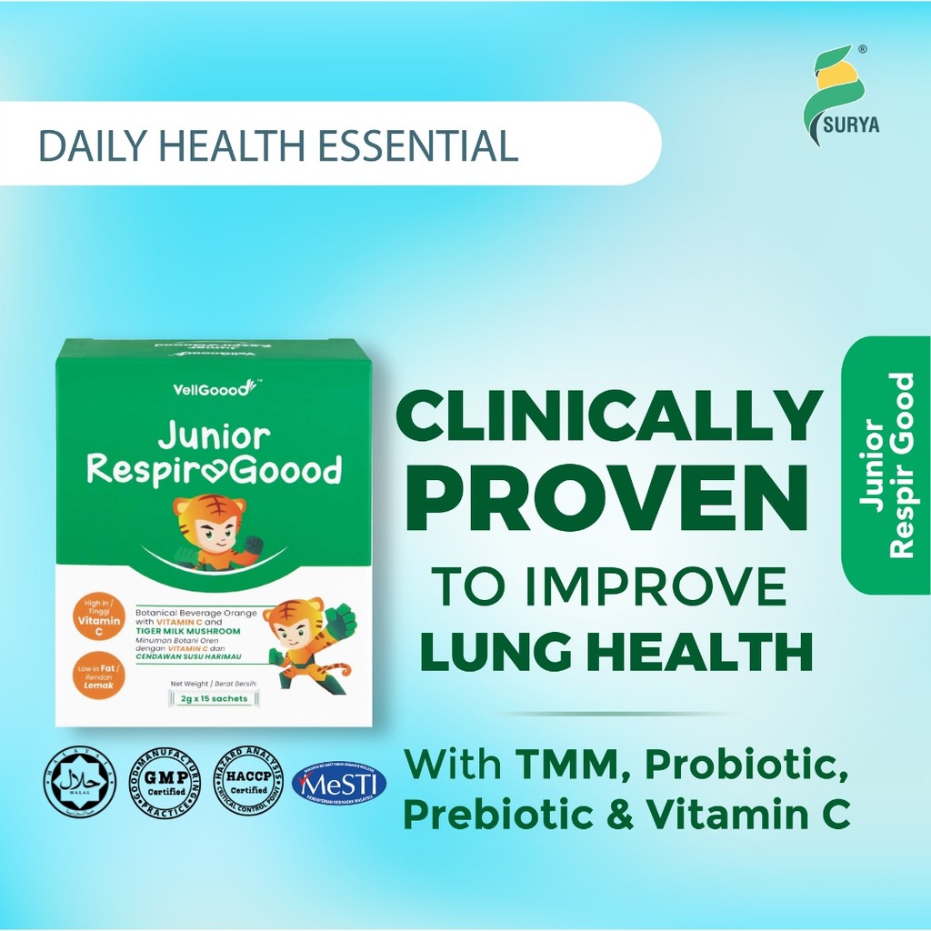 VellGoood Junior RespiraGoood Vitamin (15's) [Expiry Oct 2025/Not For ...