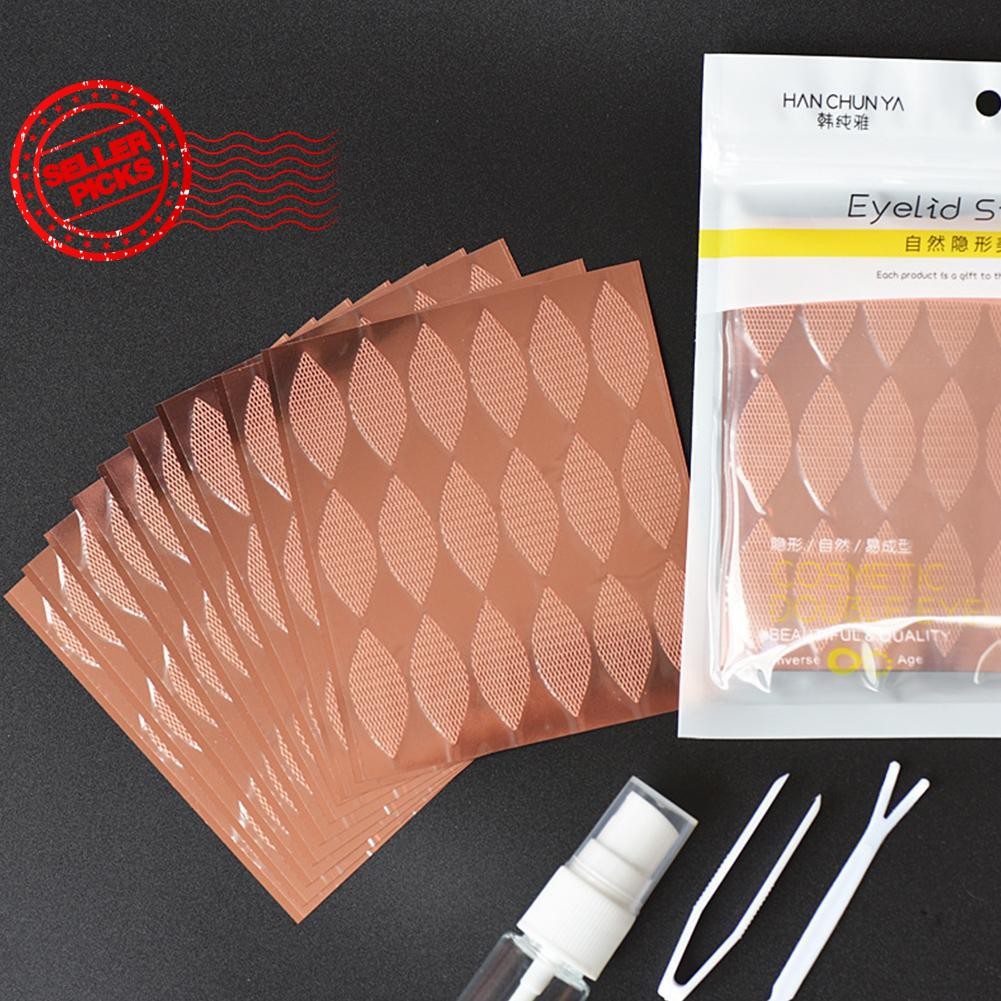 10 Sheets Xl Size Double Eyelid Mesh Eyelid Patch Invisible Both ...