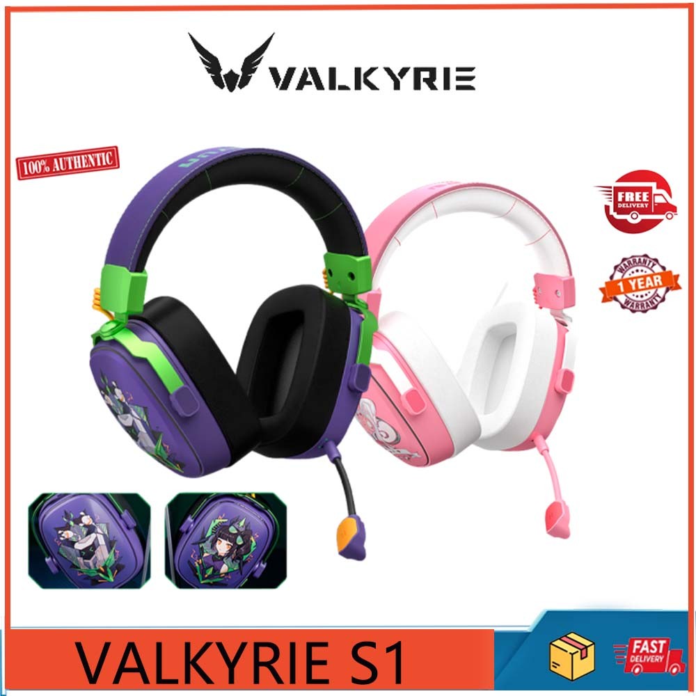 VALKYRIE S1 three mode wireless game headset, 50mm dynamic unit, AI ...