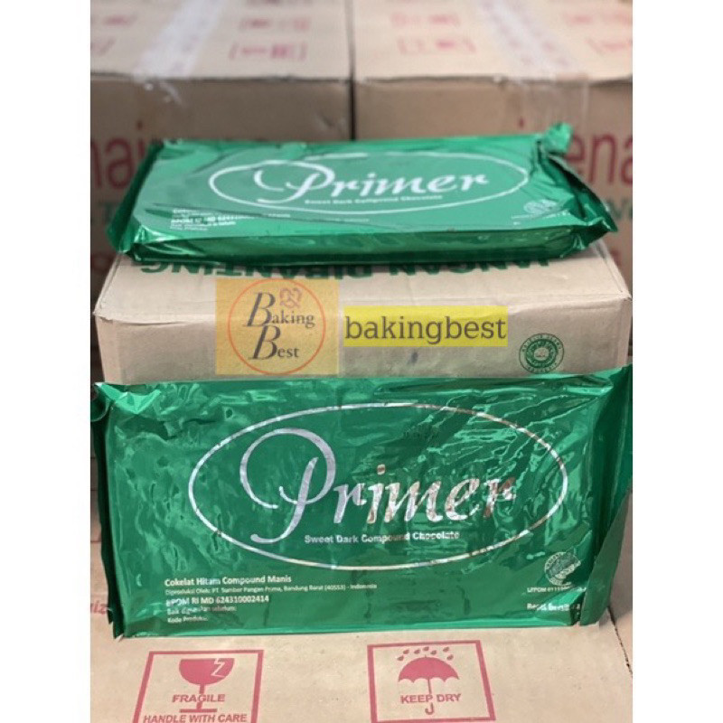 Halal Primer brand Chocolate Bars per carton contains 12 pcs | Shopee ...