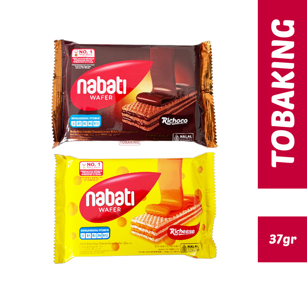 Nabati Wafer Richeese Richoco Chocolate Cheese 37gr | Shopee Malaysia