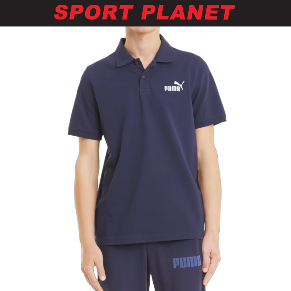 Puma Men Essentials Pique Polo Shirt Baju Lelaki (586674-06) Sport ...